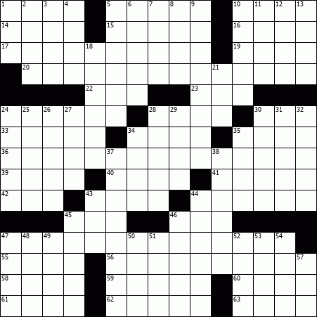 Free Daily Printable Crossword Puzzles