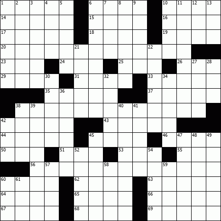 Free Daily Printable Crossword Puzzles