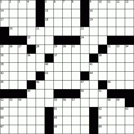 Free Daily Printable Crossword Puzzles