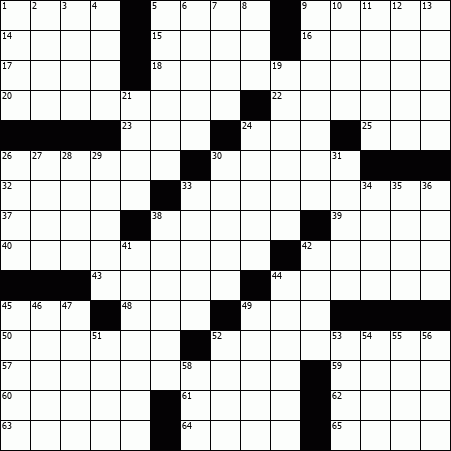 Free Daily Printable Crossword Puzzles